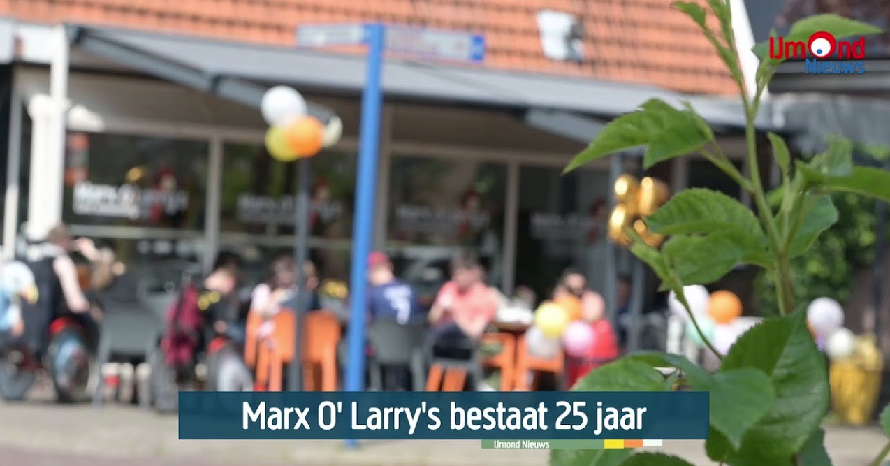 Marx O' Larry's bestaat 25 jaar - IJmond Nieuws